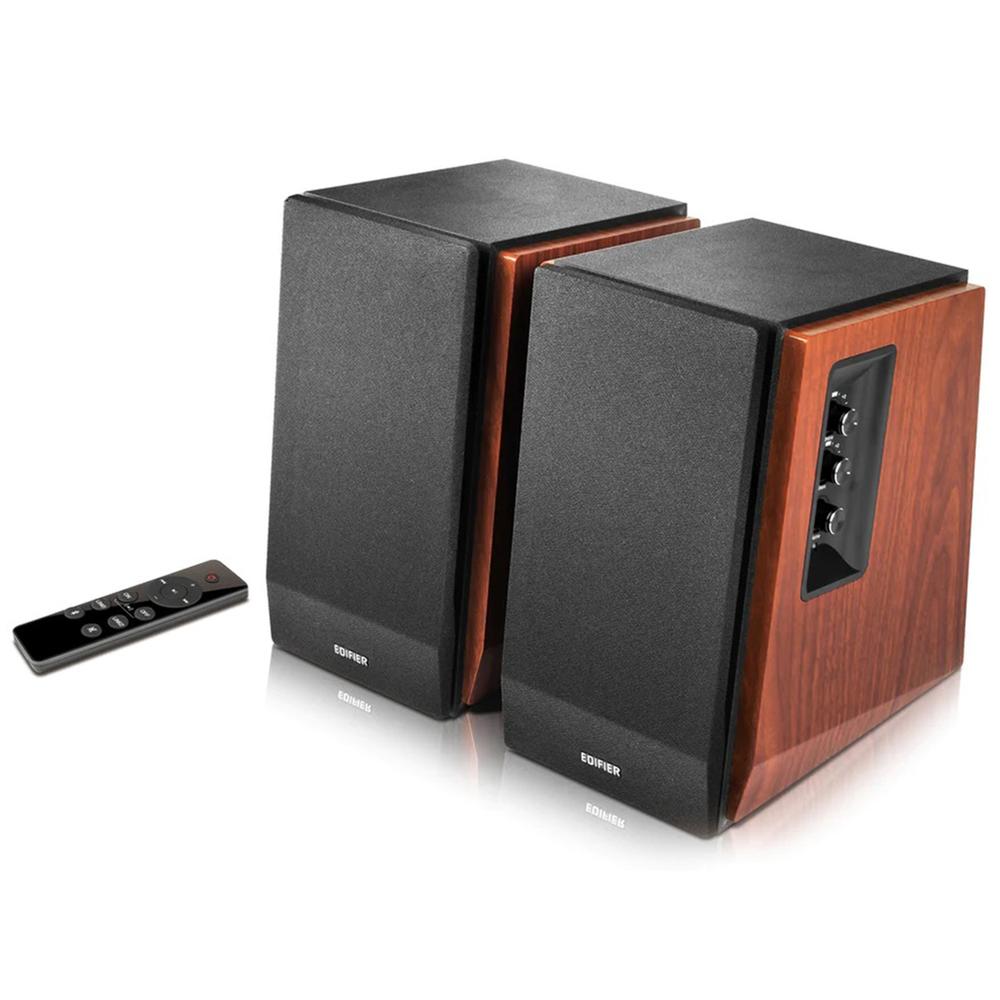 Original Edifier R1700BTS Active 2.0 Bluetooth Bookshelf Speaker -Brown ...