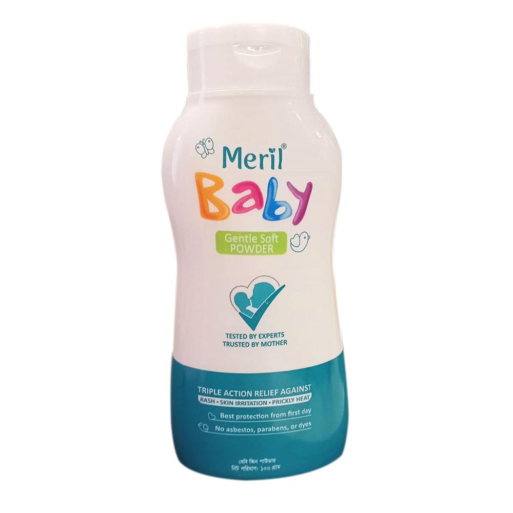 Meril Baby Powder - 100 gm - M-101-50865 : Meril | Rokomari.com