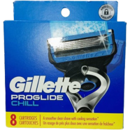 Gillette Proglide Chill Razor Blade - 8 Cartridges : Gillette ...