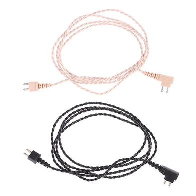 2 Pin Universal Adapter Cable Hearing Aid Receiver for Pocket Wire ...