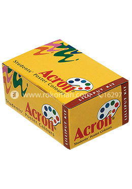 Acron Students’ Poster Colours Lilliput Kit -60 ml (10ml bottles of 6 ...