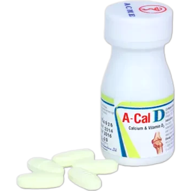 A-Cal D 500 Mg, 200 Iu Tablet 30's Pack : ACME Laboratories Ltd | Rokomari.com