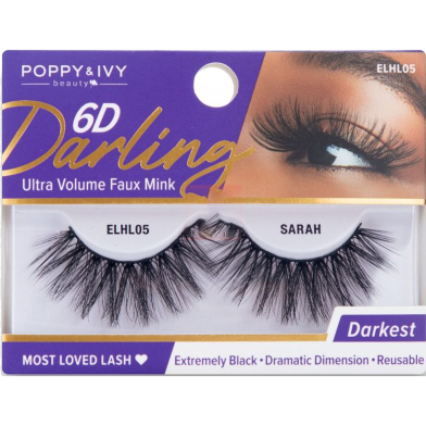 Absolute New York 6D Darling Ultra Volume Faux Mink Eye Lashes - ELHL04 ...