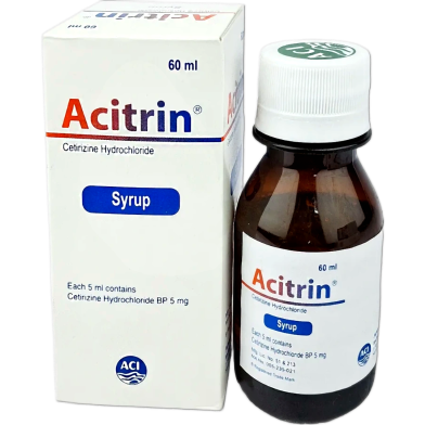 Acitrin 60 ml Syrup 60 ml Bottle : ACI Limited | Rokomari.com