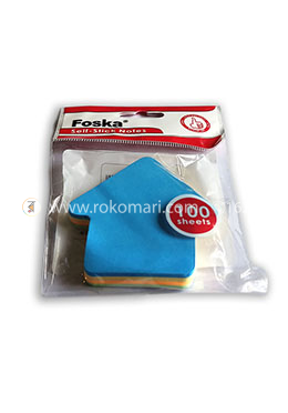 Arrow Design Foska Sticky Notes - 100 Sheets (Multicolor): | Rokomari.com
