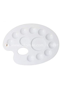 Art Color Mixing Plate Plastic - Love Design: | Rokomari.com