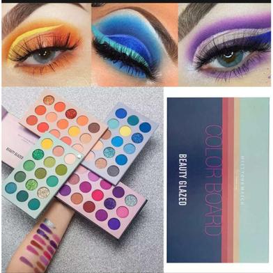 Beauty Glazed 4 In 1 Color Borad Color Board 60 Colors Eye shadow ...