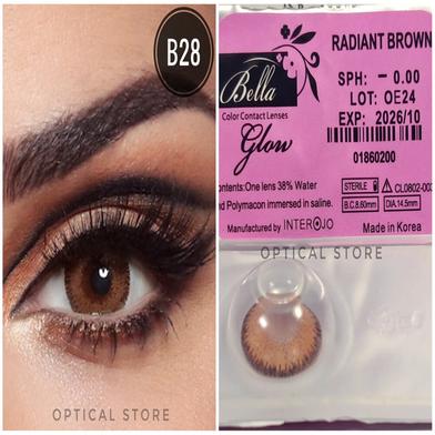 Bella Radiant Brown Color Contact Lens - B28 : Non-Brand | Rokomari.com