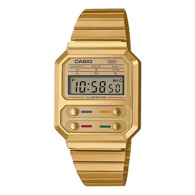 Casio Vintage Gold-tone Stainless Steel Watch - A100WFFG-9ADF : CASIO ...