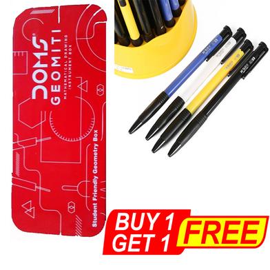 DOMS 7508 Geometry Box with M and G Ball Pen | Rokomari.com