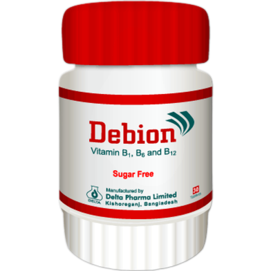 Debion 100 Mg, 200 Mg, 200 Mcg Tablet 10's Strip : Delta Pharma Ltd ...
