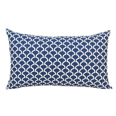 Decorative Cushion Cover, Navy Blue 20x12 Inch - 77624 : Agrey Hometex ...