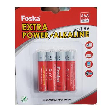 Foska Extra Power Alkaline Battery 1.5V - 9005-4 : Foska | Rokomari.com