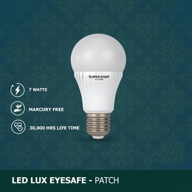 Super Star LED Lux Eye Safe AC LED 7W Daylight Bulb E27- Patch ...