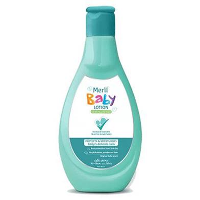 Meril Baby Lotion - 200ml - M-101-105545 : Meril | Rokomari.com