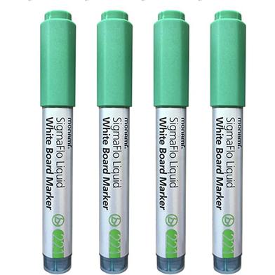 Monami SigmaFlo Liquid White Board Marker 4 Pcs -Green : Non-Brand ...