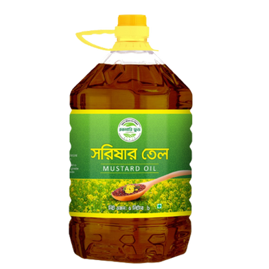 Rokomari Food Mustard Oil-Sorisha (সরিষার তেল) - 5 Ltr : Rokomari Food ...