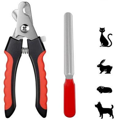 Pet Cat Dog Nail Cutter Clipper With Sickle Stainless Steel Clipper ...