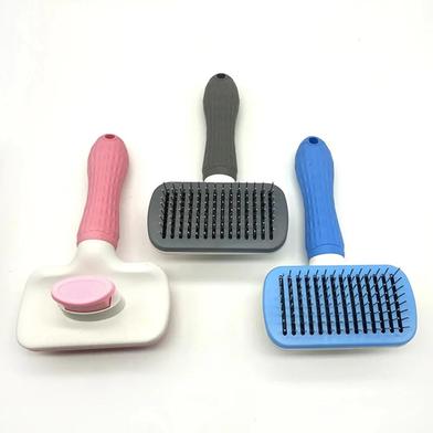 Pet Grooming Slicker Brush Small To Large Dogs And Cats Self Cleaning ...