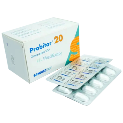 Probitor 20 mg 10's Strip Tablets : Sandoz (A Novartis Division ...