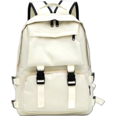 Retro Combines Vintage Style Backpack - White : Non-Brand | Rokomari.com