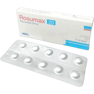 Rosumax 20 mg Tablet 10's Strip: null | Rokomari.com