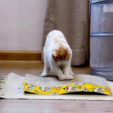 S Shaped Cat Scratching Pad with Catnip : Non-Brand | Rokomari.com