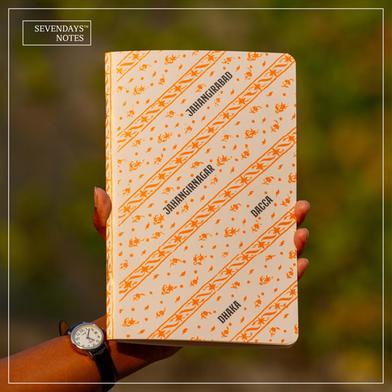 Sevendays Dhakai Muslin Orange Notebook - SN202403387 : Sevendays Notes ...