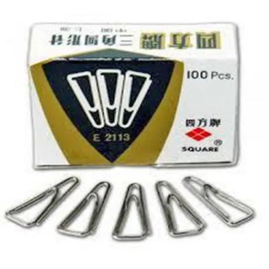 Square Triangle Paper Clip 625 25mm Triangle Shape 2 Box : Non-Brand ...