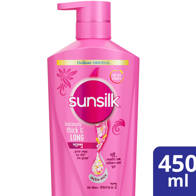 Sunsilk Shampoo Lusciously Thick And Long 450ml - 69565878 : Sunsilk ...