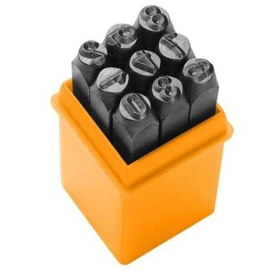 Tolsen 9 Pcs Steel Number Figure Punch Set 3 mm - Model : 25094 ...