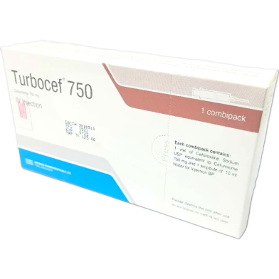 Turbocef 750 mg/vial IM/IV Injection 750 mg vial : Beximco ...