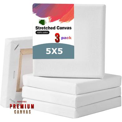 Buy White Canvas 5x5 inch- 3 Pcs Online | Rokomari.com