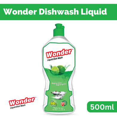Wonder Dishwash Liquid 500ml - DW12 : Wonder | Rokomari.com