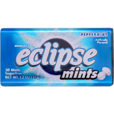 Wrigley's Eclipse Peppermint 50 Mints 35 gm Malaysia : Eclipse ...