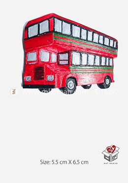 Double Decker Bus - Fridge Magnet: | Rokomari.com